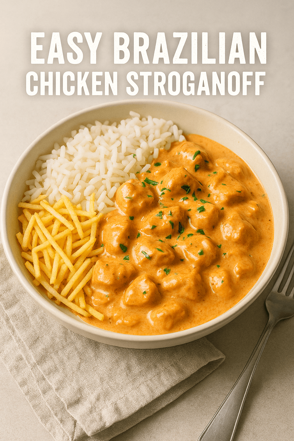 30-Minute Easy Brazilian Chicken Stroganoff - Recifacil Discover Easy ...