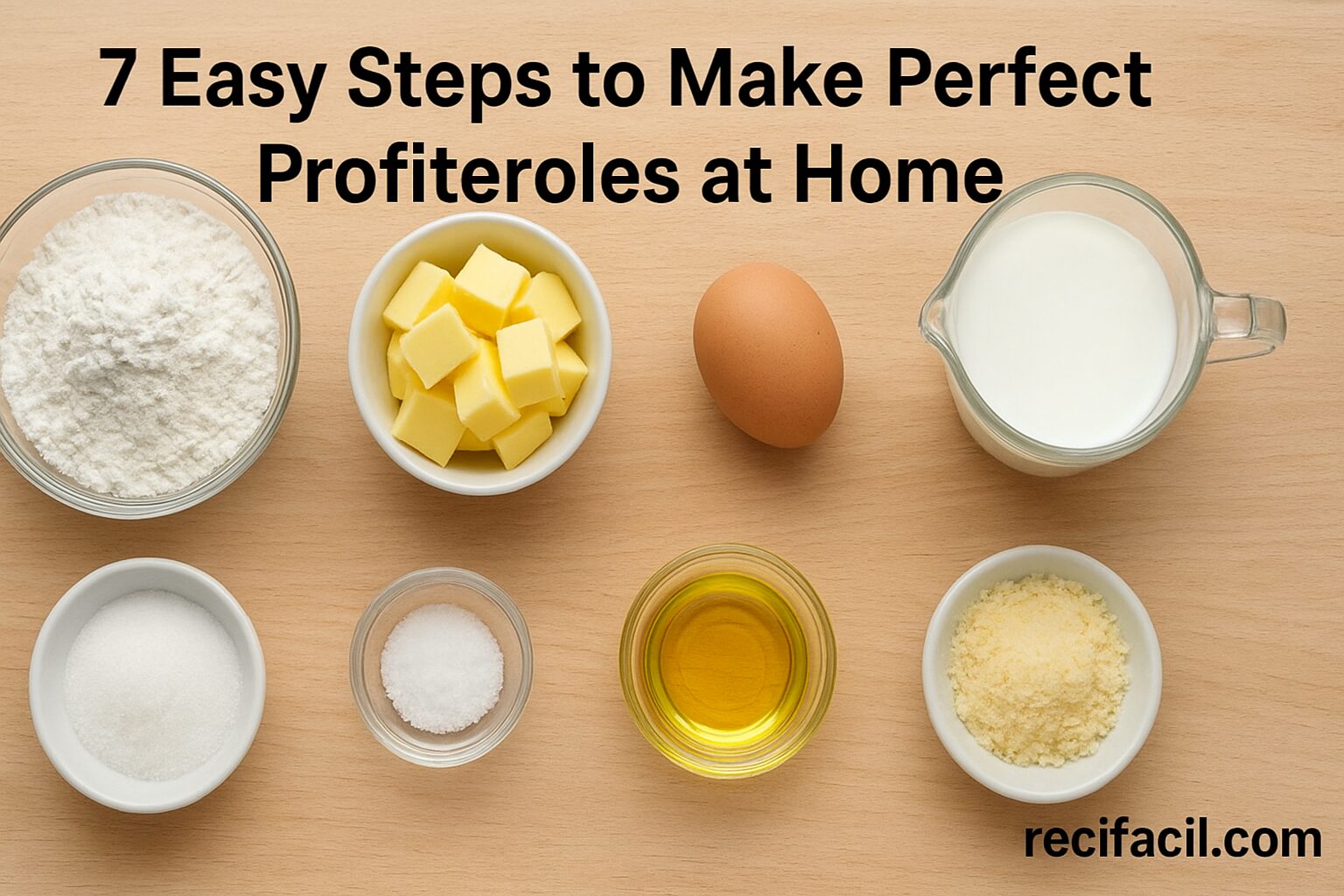 7 Easy Steps to Make Perfect Profiteroles at Home - Recifacil Discover ...